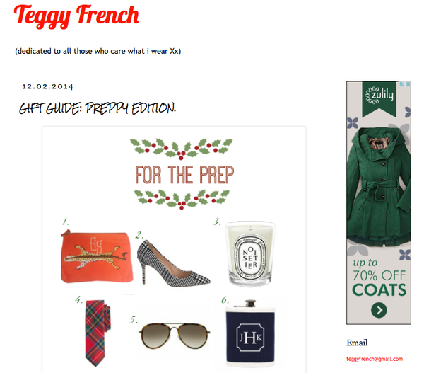 Teggy French – The Monogrammed Home