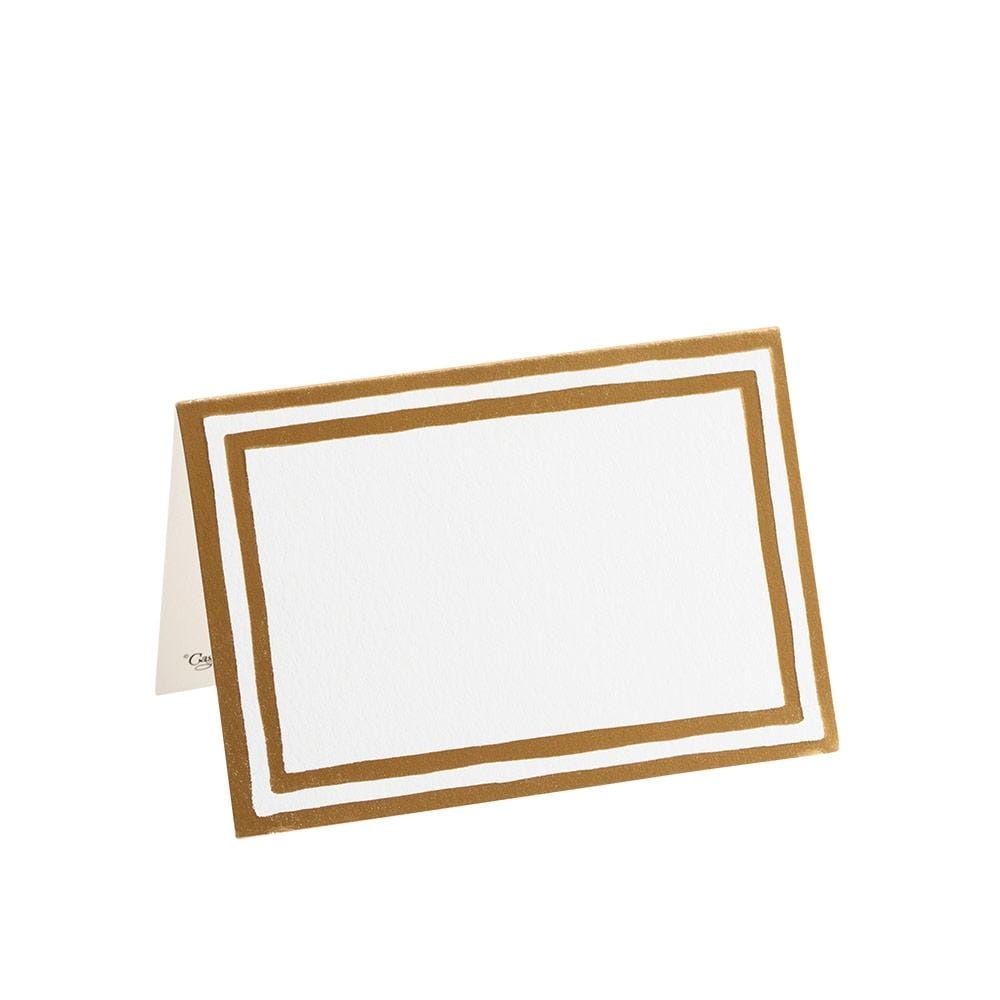 Gold Border Place Cards – The Monogrammed Home
