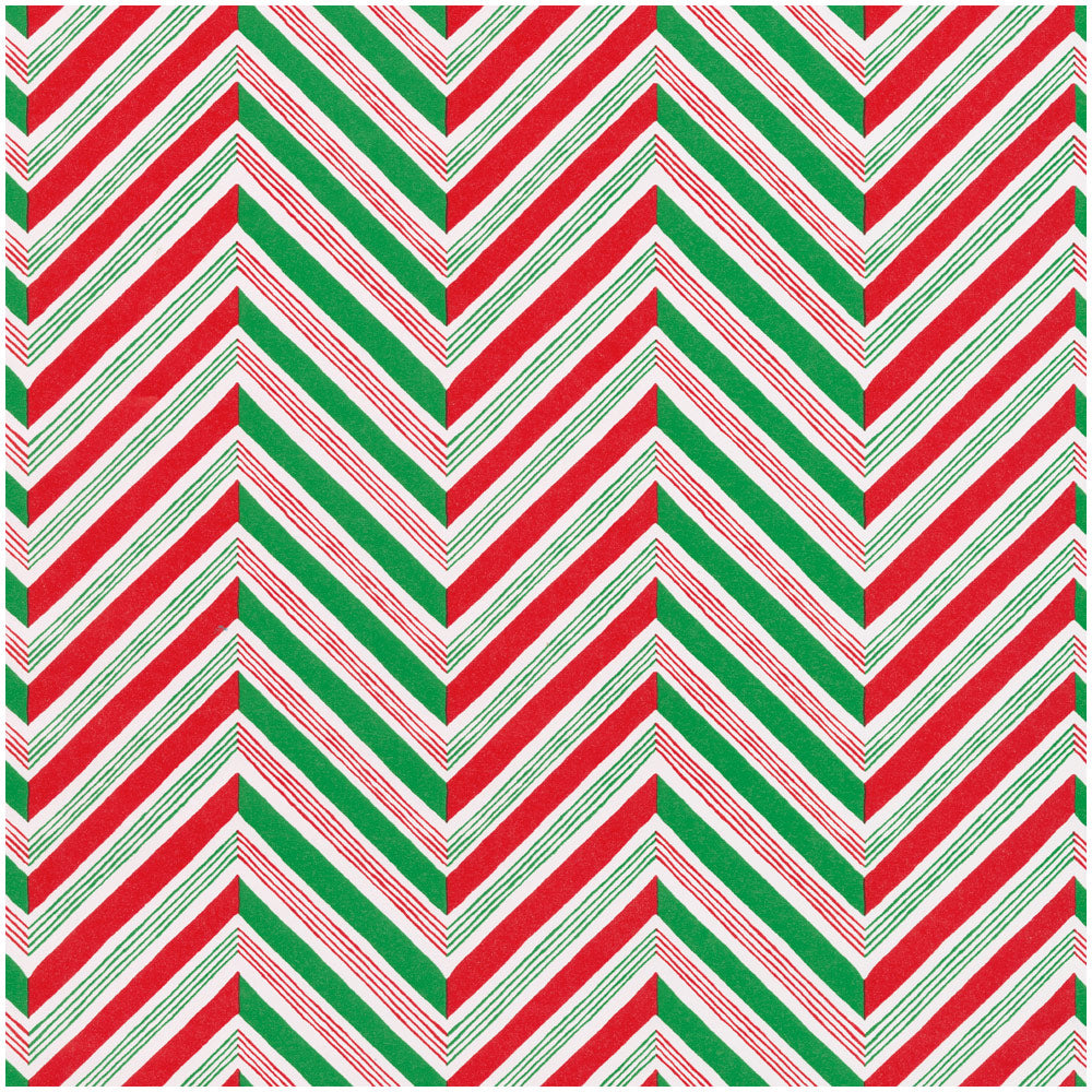 Christmas Wrapping Paper Stripes